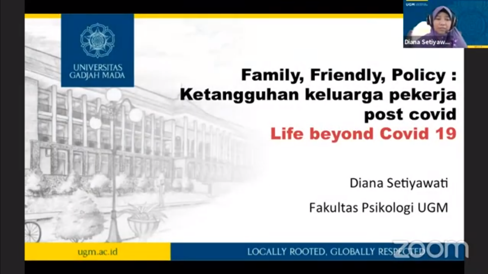 Penutup Seminar Series UPKM, Family-Friendly Policy in Post Covid ...
