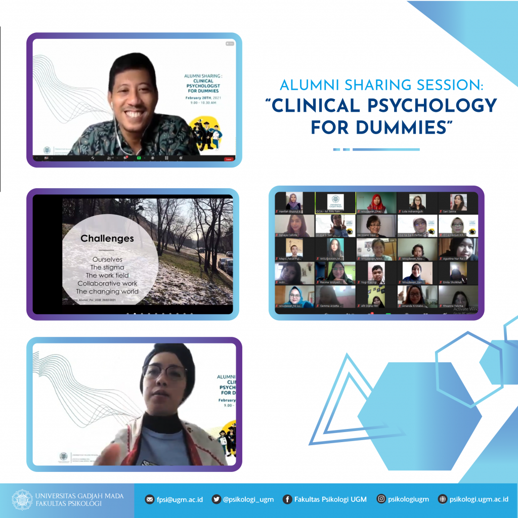 “Clinical Psychological for Dummies: Alumni Sharing Session” in The ...