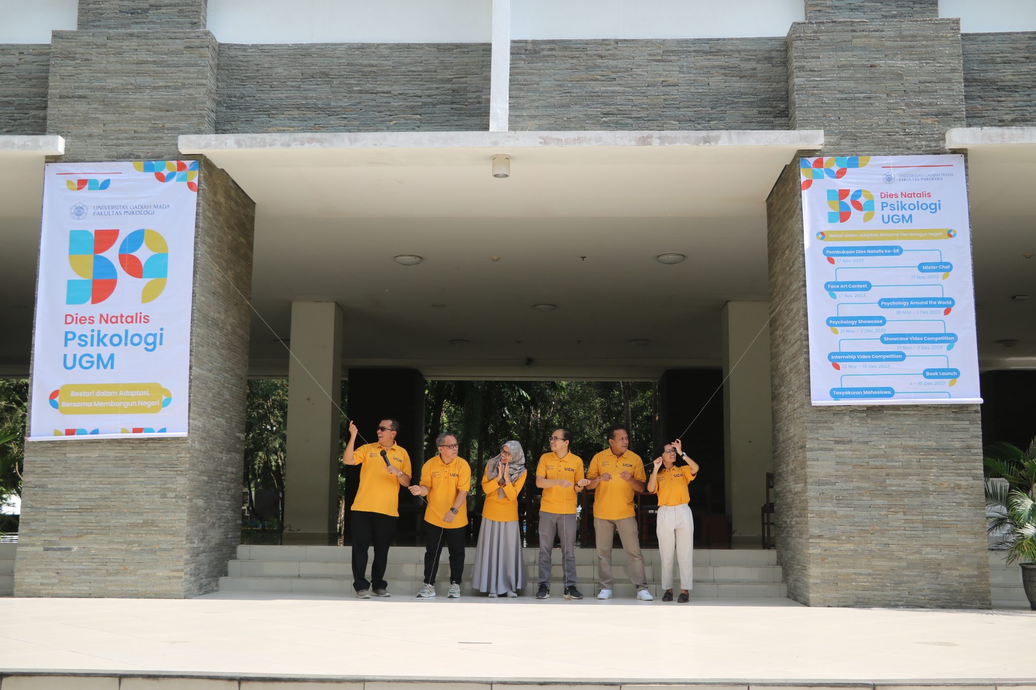 The 59th Anniversary Series of the UGM Faculty of Psychology Officially ...