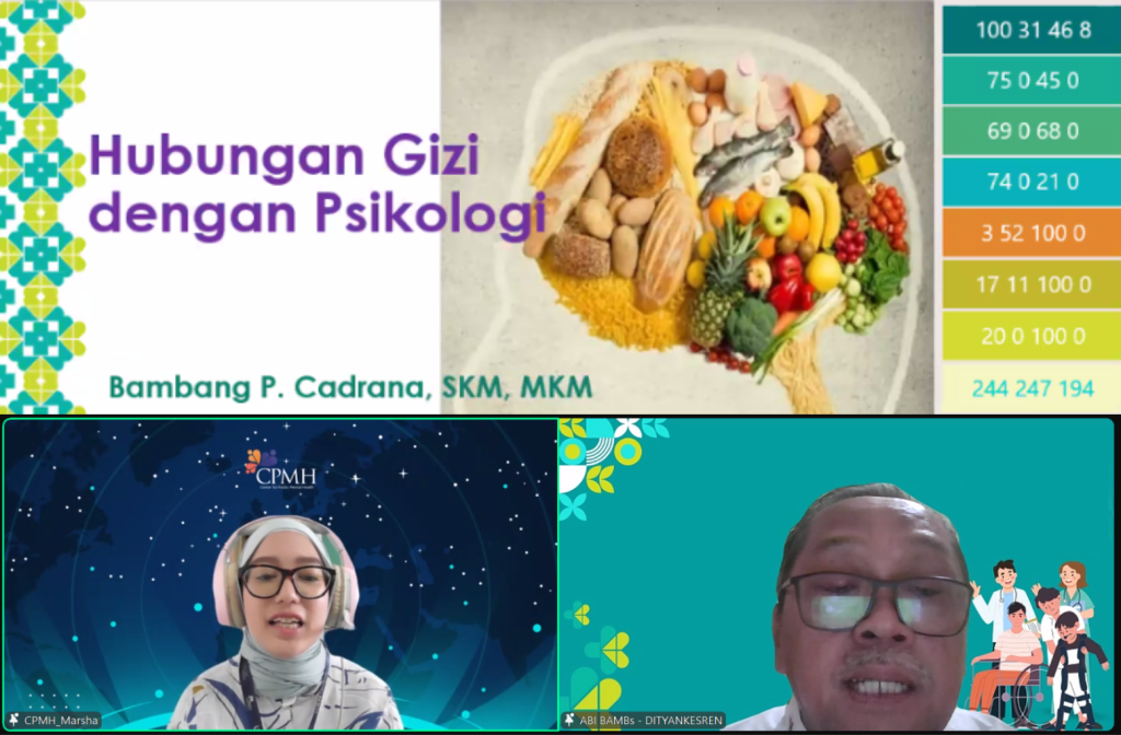 CPMH Gelar Kuliah Online You Are What You Eat: Pola Makan Sehat, Kunci ...